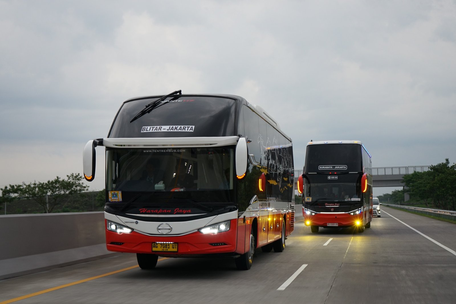 PO Harapan Jaya Luncurkan 3 Unit Bus Baru untuk Rute AKAP, Model Bus ...
